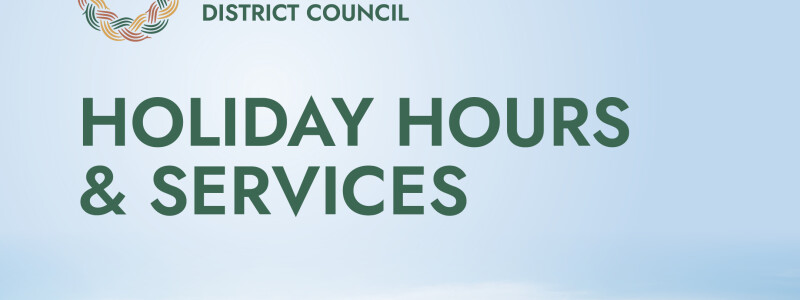 HOLIDAY HOURS AND SERVICES | Ōtorohanga District Council
